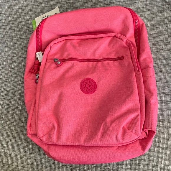 Kipling | Bags | Brand Nwt Kipling Pink Canvas Backpack | Poshmark